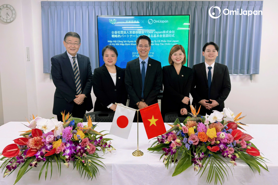 Omi Japan、京都保健会と医療・介護分野のDX推進および国際連携に関する基本合意書を締結〜地域社会への貢献と高度IT活用による医療・介護 ...